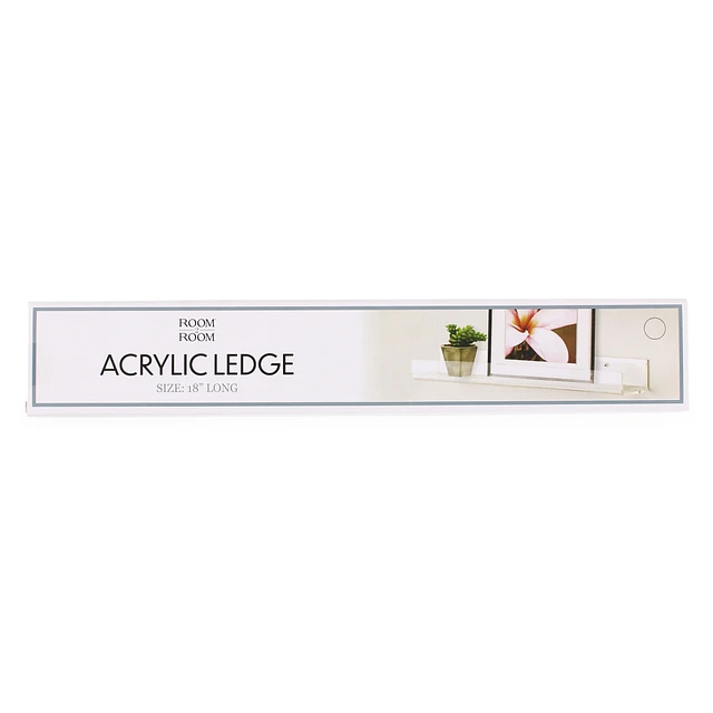 Five Below Clear Acrylic Ledge Shelf 18in at Hamilton Place in ...