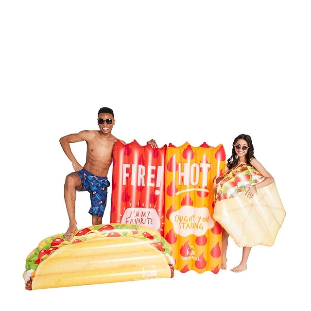 Five Below Taco Bell™ Hot Sauce Packet Pool Float 57.8in X 30in at ...
