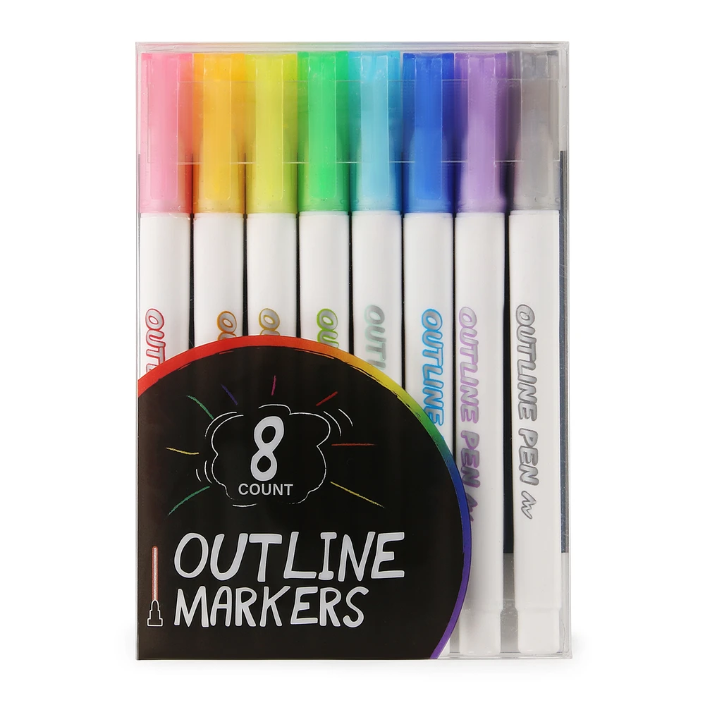 Five Below 8-count outline markers set | Hamilton Place