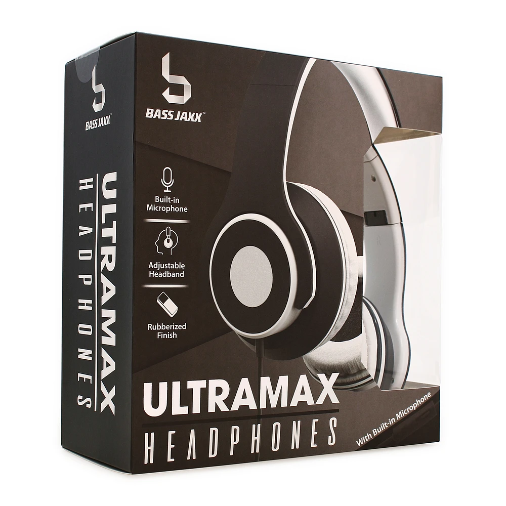 Five Below Dj-style wired headphones with mic - green & black ...