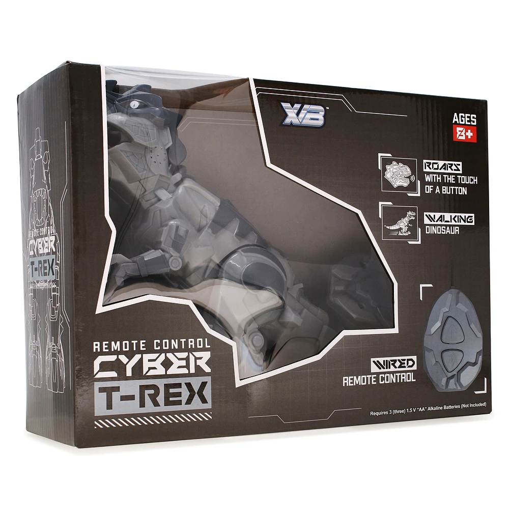 Five Below Remote control cyber t-rex toy dinosaur - gray | Hamilton Place