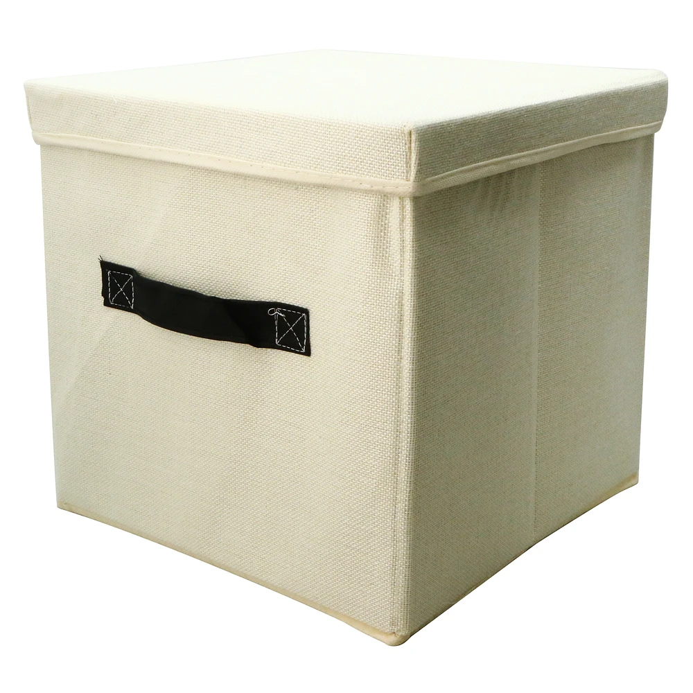 Five Below Collapsible storage bin with lid 11in x | Hamilton Place