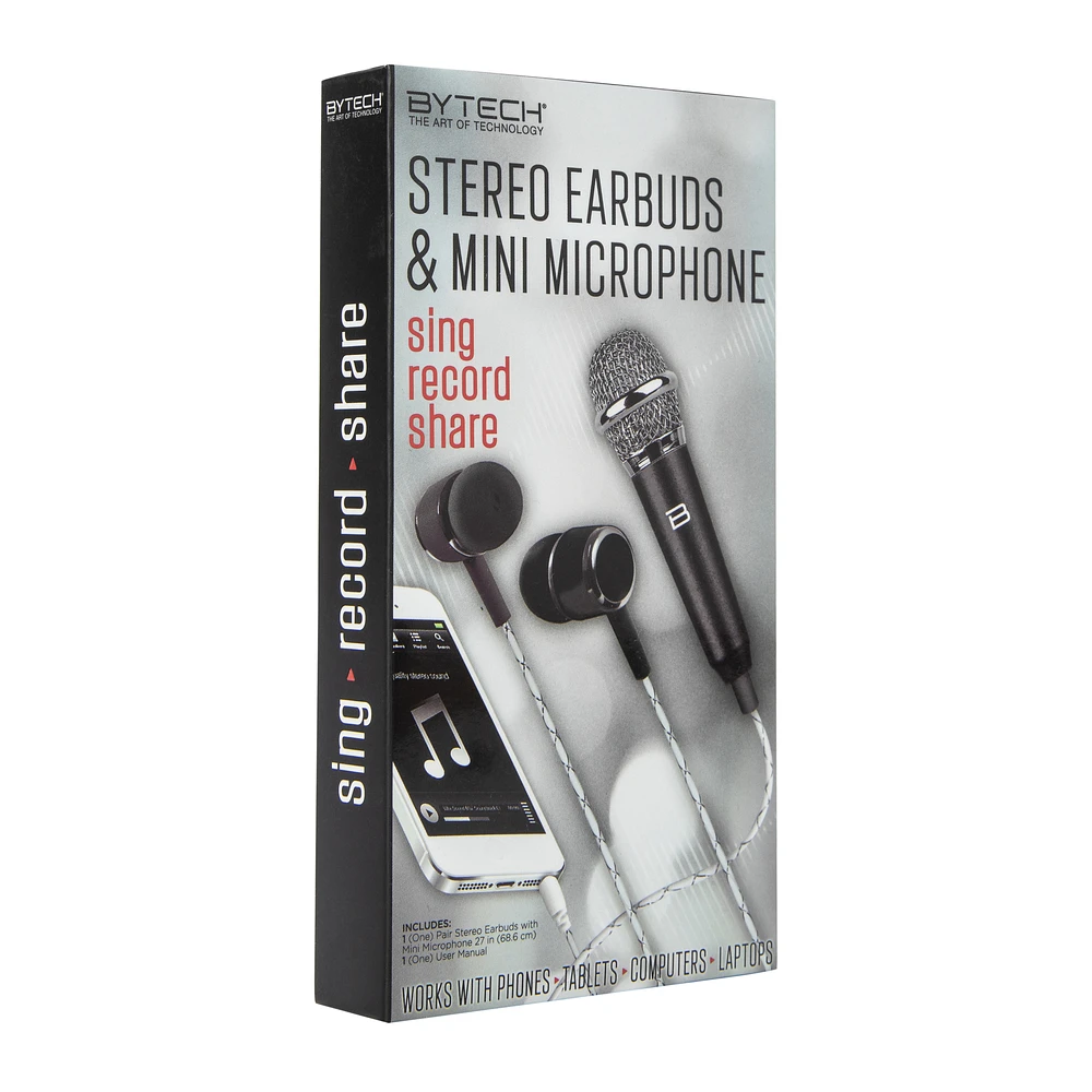 Five Below Stereo earbuds & mini microphone | Hamilton Place