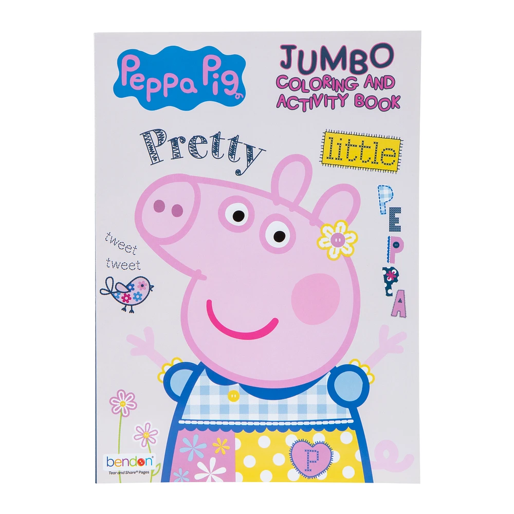 Five Below Peppa pig™ jumbo coloring & activity book | Hamilton Place