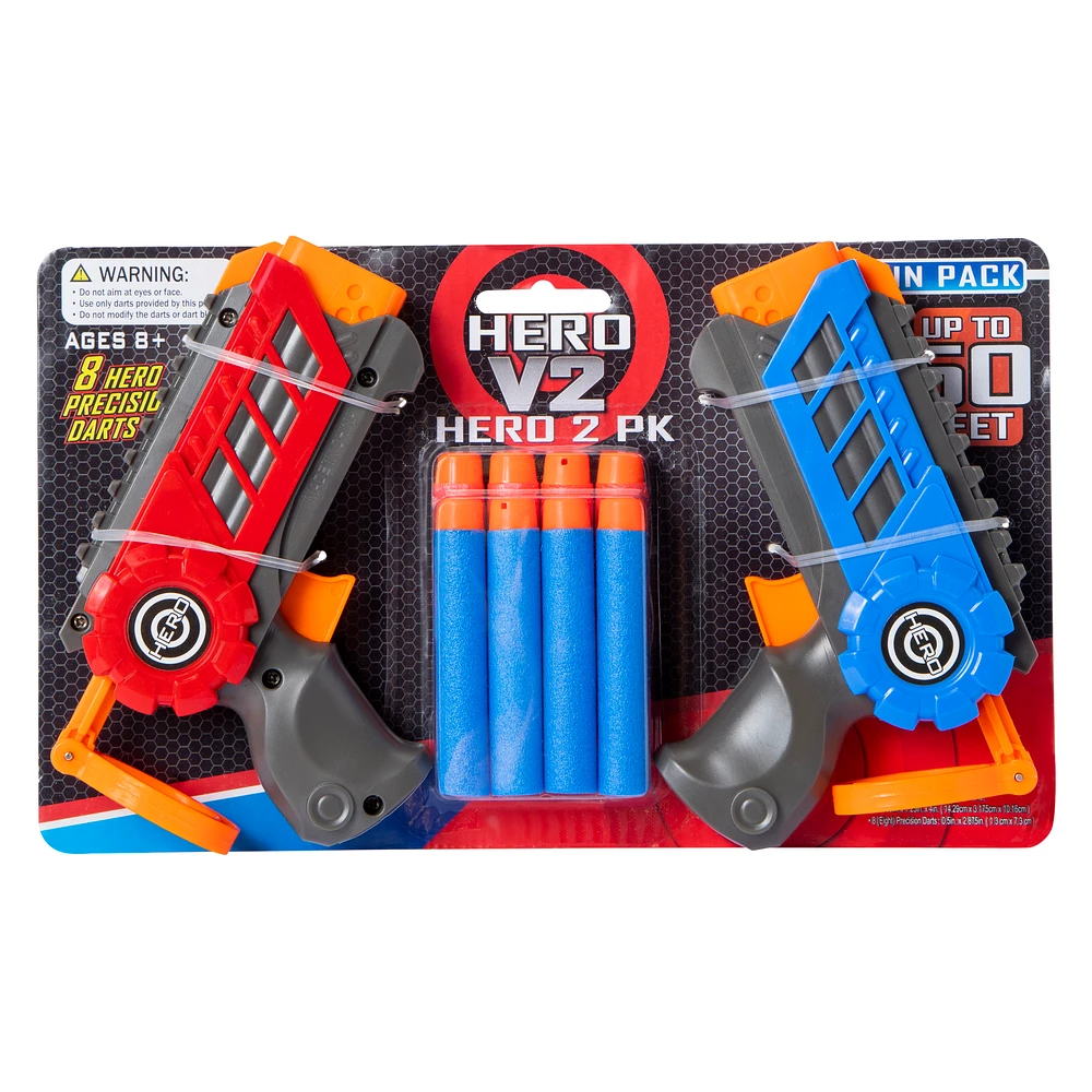 Five Below Hero v2 foam dart gun toy set | Hamilton Place