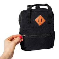 Five Below Top handle mini backpack - black | Hamilton Place