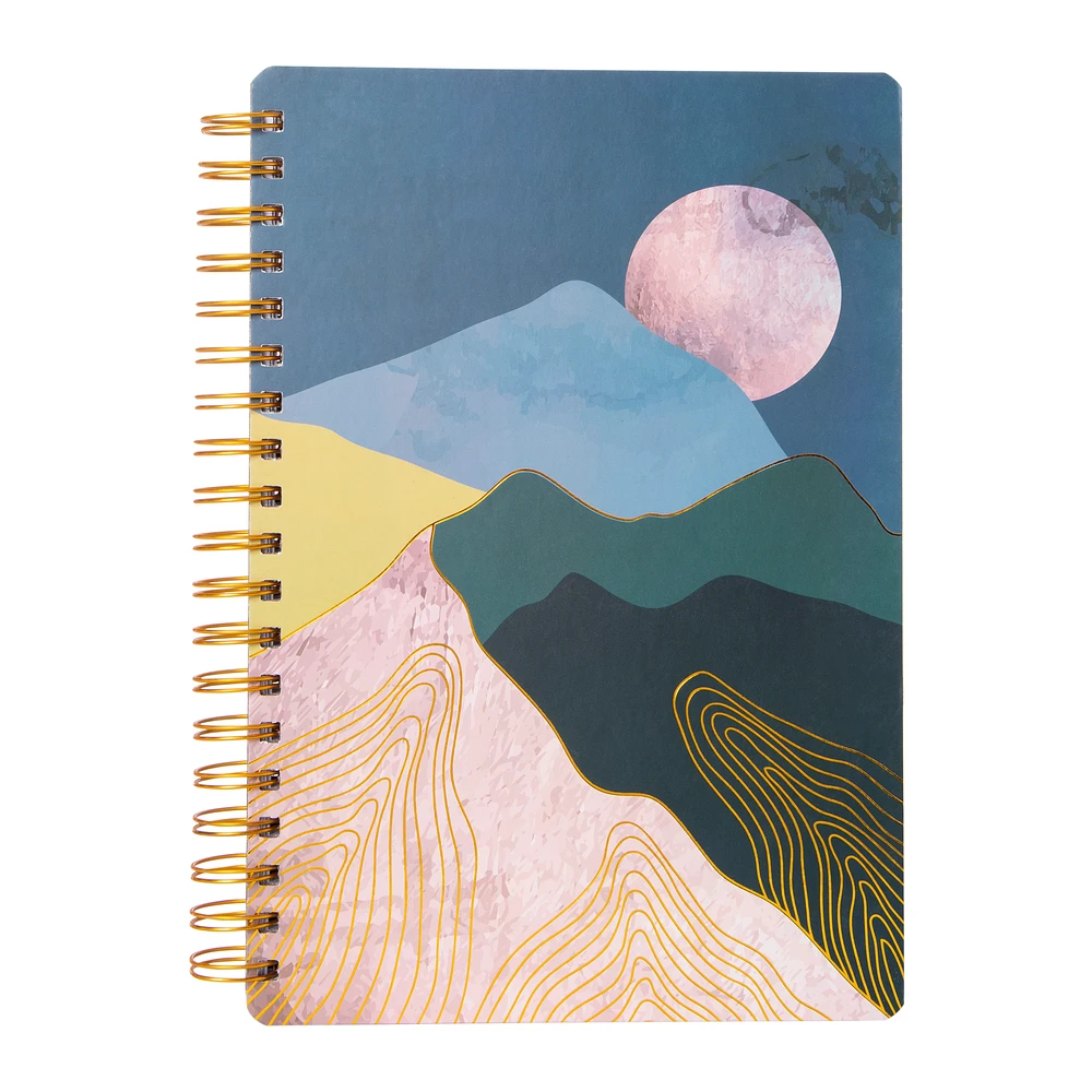 Five Below Twin wire spiral bound journal 7in x 10in | Hamilton Place