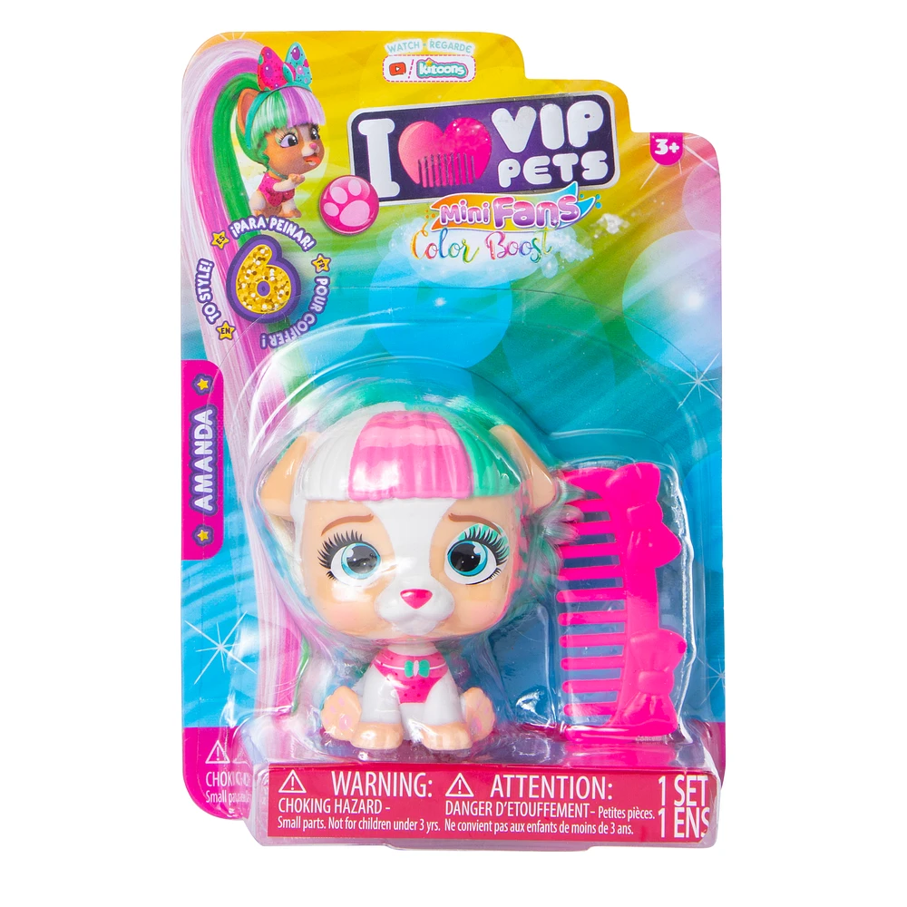 Five Below Vip pets™ mini fans color boost series 2 collectible at ...