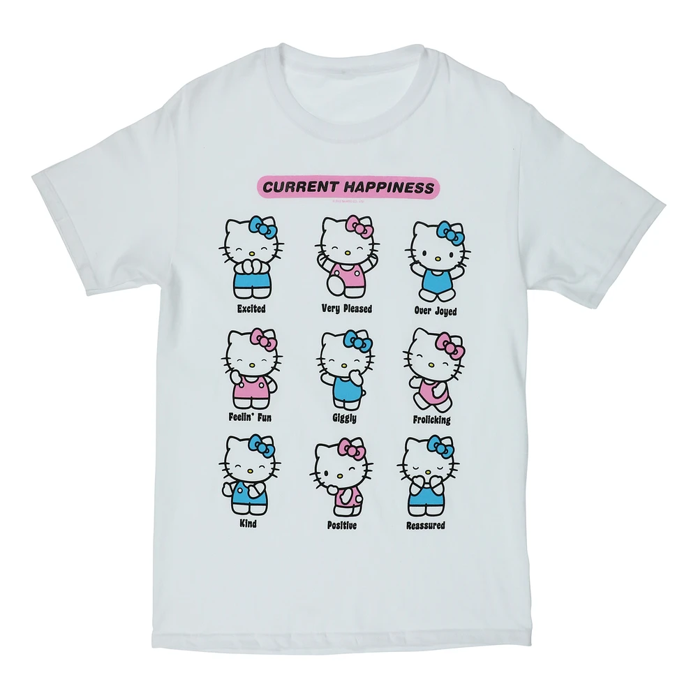 Five Below Hello kitty® mood chart graphic tee | Hamilton Place