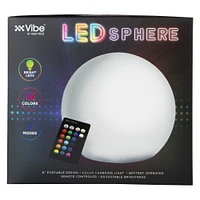 Five Below LED color change sphere light with remote 6in | Hamilton Place