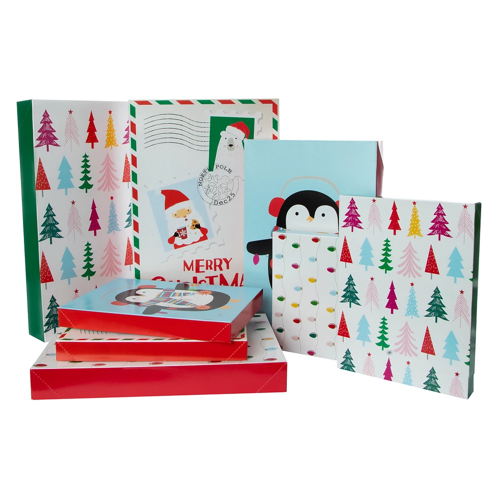 Five Below Christmas assorted shirt size gift boxes 8-count | Hamilton ...