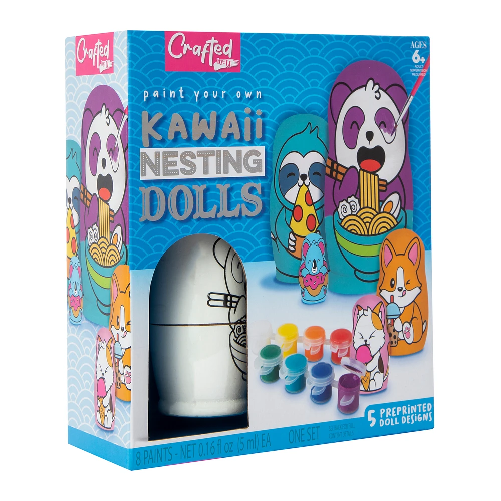 Five Below Paint your own kawaii nesting dolls set | Hamilton Place