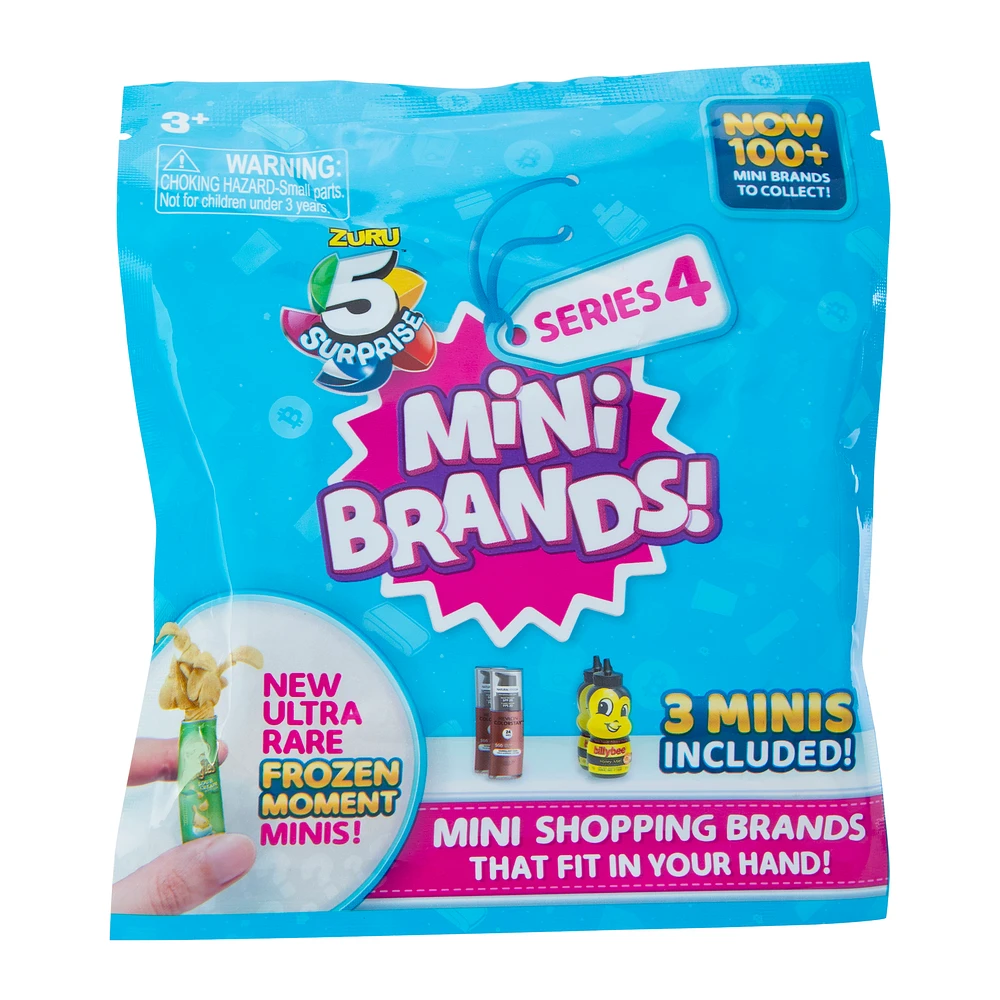 Five Below Zuru™ 5 surprise series 4 mini brands blind bag 3-pack ...