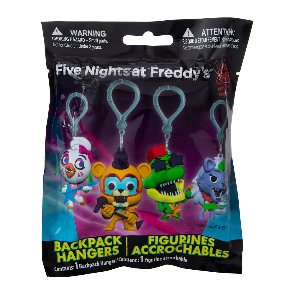Five nights at freddy's™ security breach™ backpack hangers blind bag ...