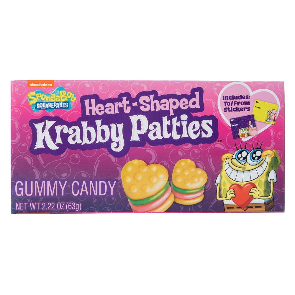 Five Below Spongebob squarepants™ heart-shaped krabby patties™ gummy ...
