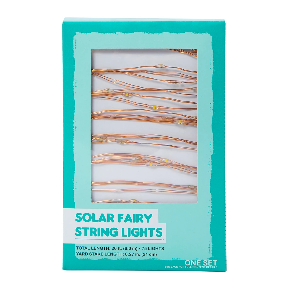 Five Below Solar fairy string lights 20ft | Hamilton Place