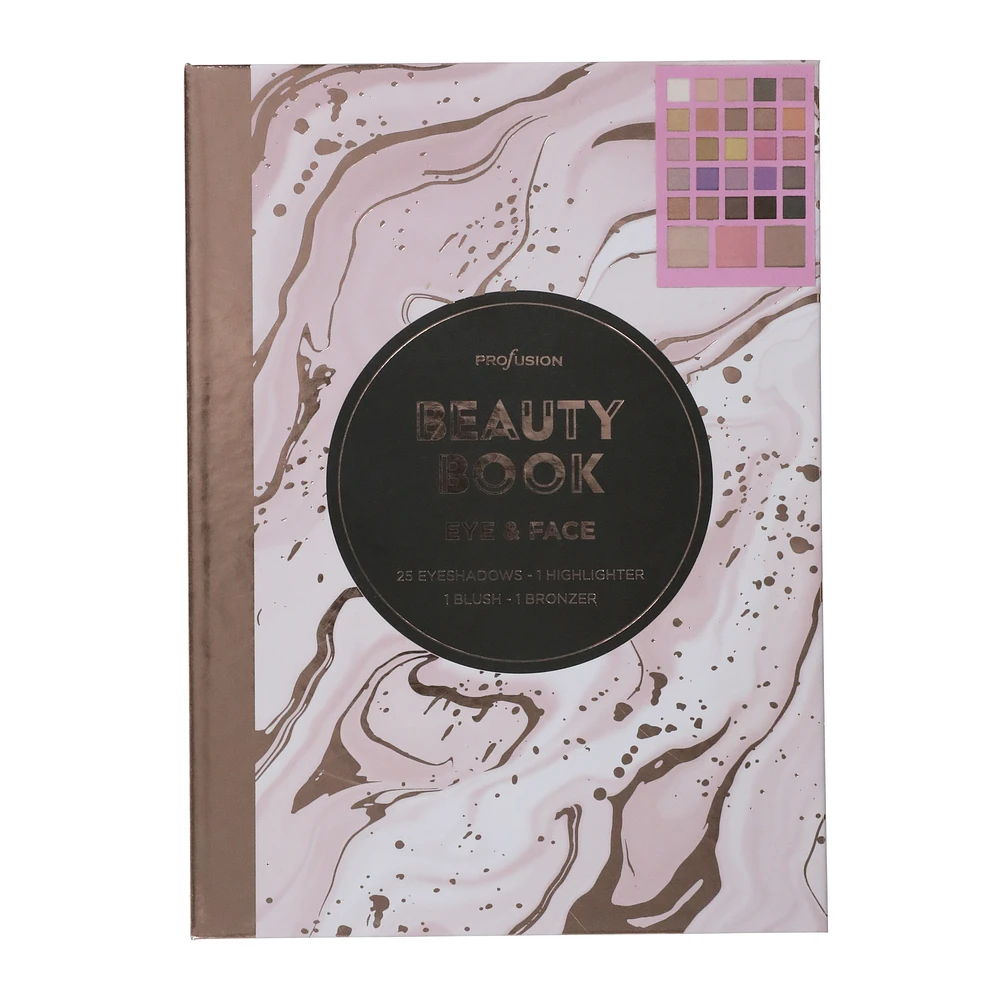 Five Below Profusion™ beauty book eye & face palette 28-piece ...