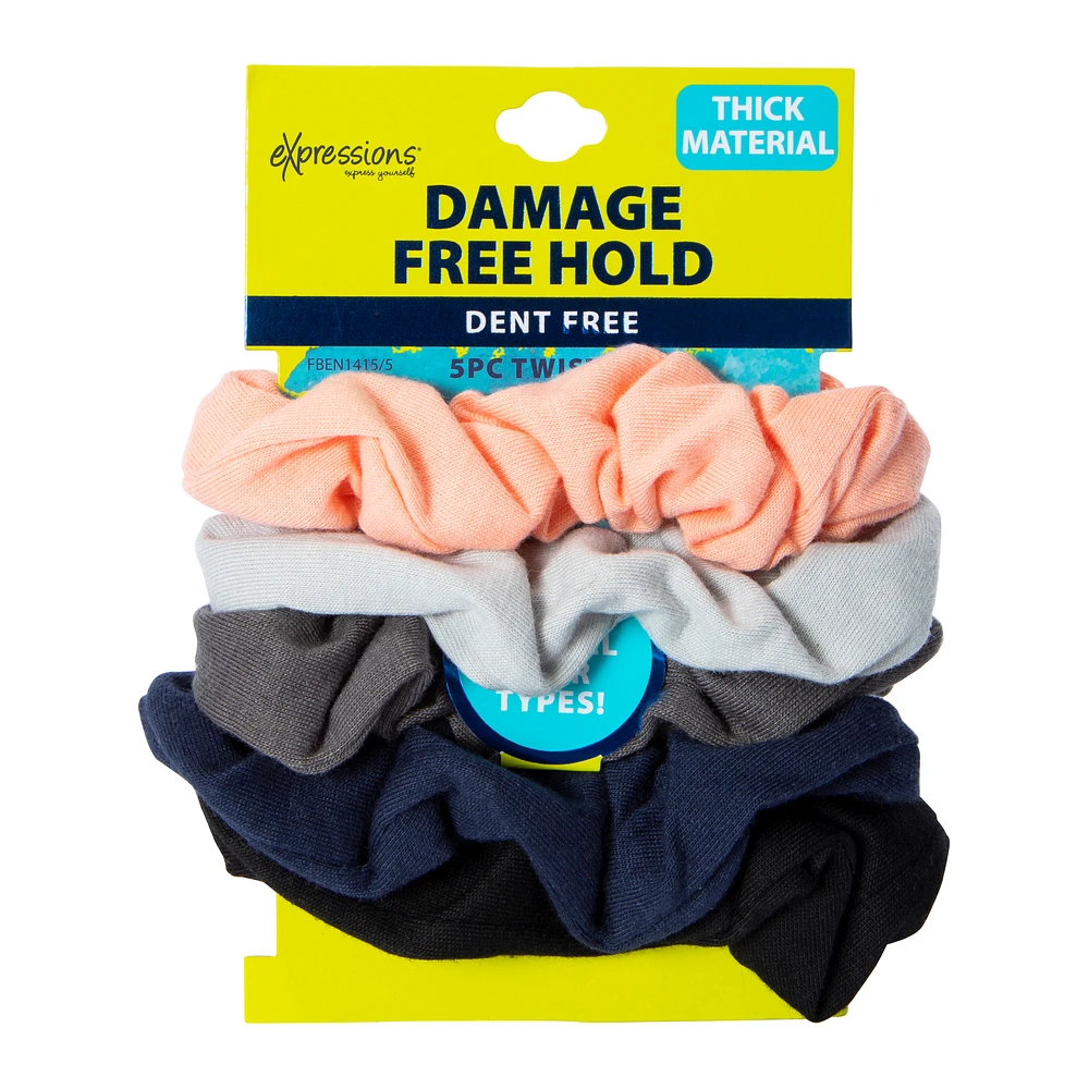 Five Below Expressions® damage free hold jersey hair tie twisters 5 ...