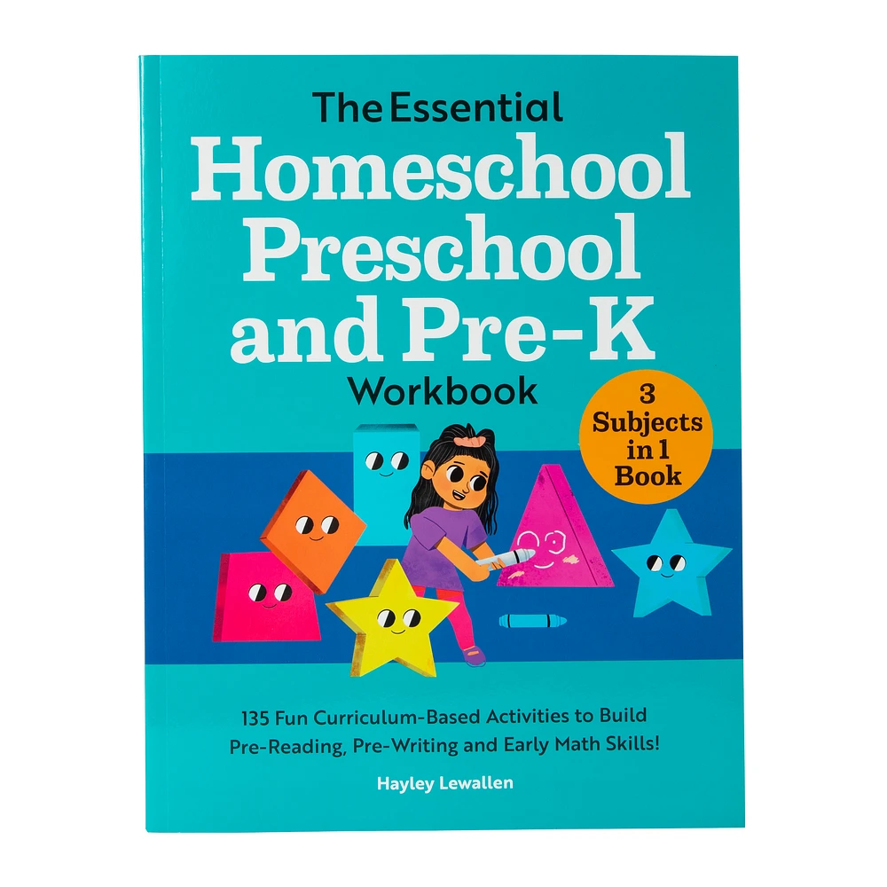 Five Below The essential homeschool preschool & pre-k workbook ...