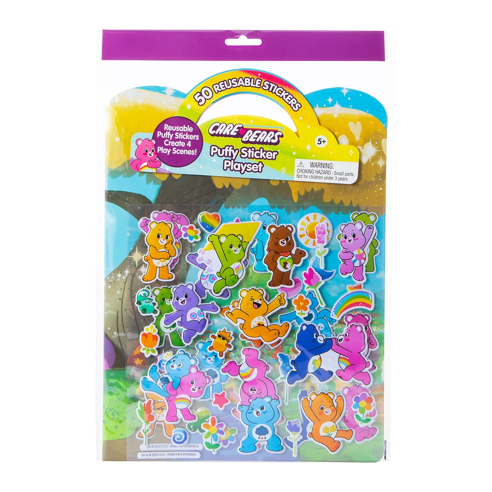 Five Below Care bears™ puffy stickers playset | Hamilton Place