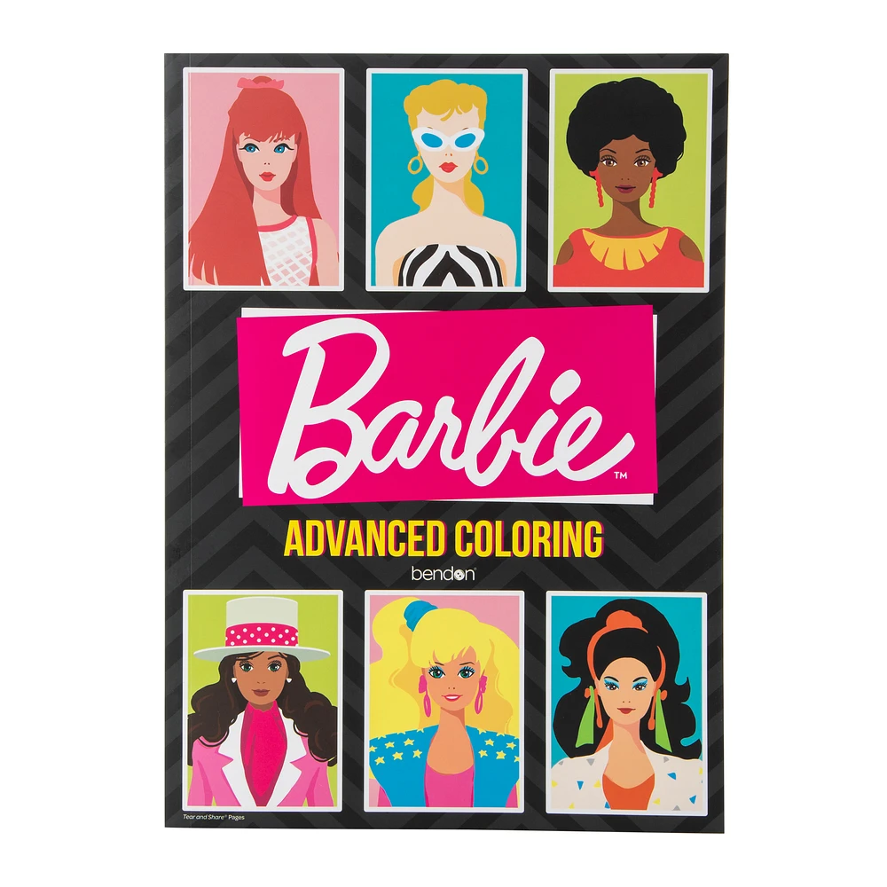 Five Below Barbie™ advanced coloring book | Hamilton Place