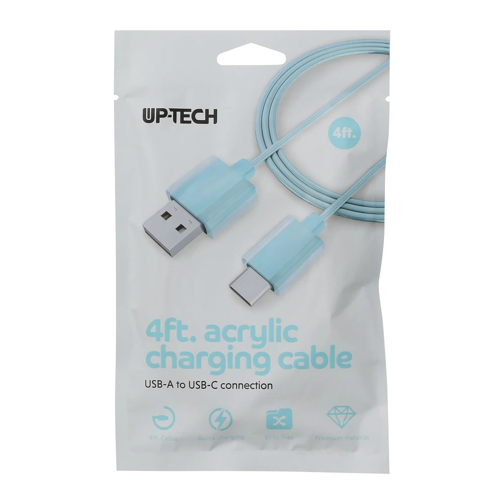 Five Below 4ft acrylic USB Type-C cable at Hamilton Place in ...