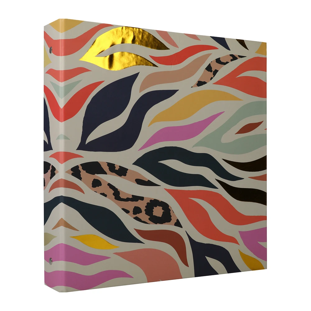Five Below 3-ring cardboard binder with pocket 11in x 12in | Hamilton Place