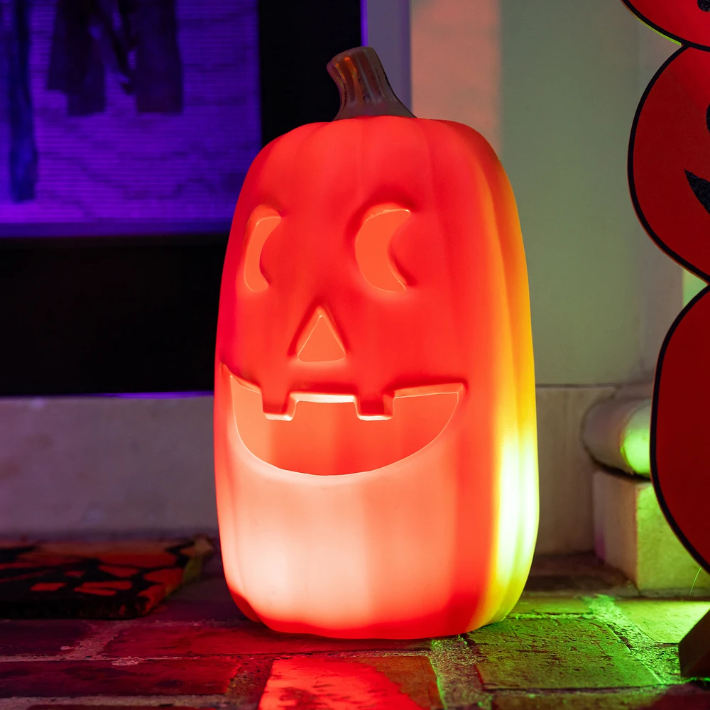 Five Below LED light up pumpkin decoration 16.14in | Hamilton Place
