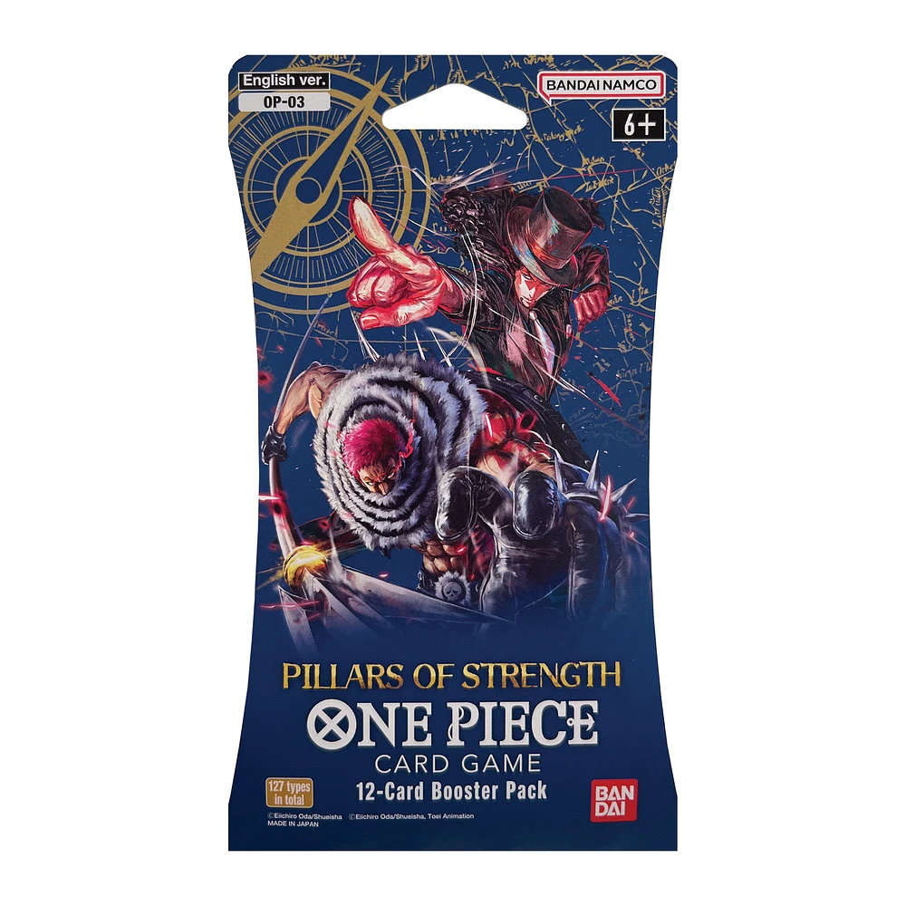 Five Below One piece pillars of strength card game booster pack 12 ...
