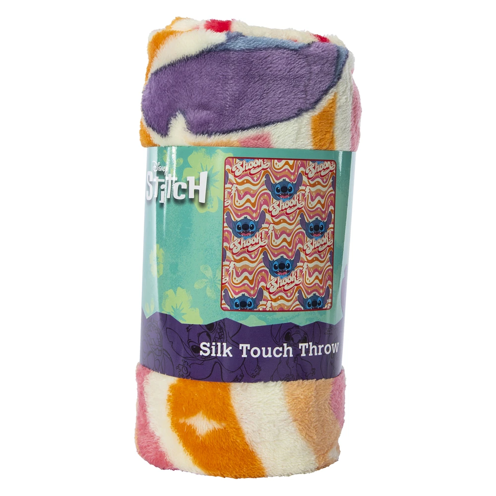 Five Below Lilo & Stitch silk touch throw blanket 40in x 50in ...