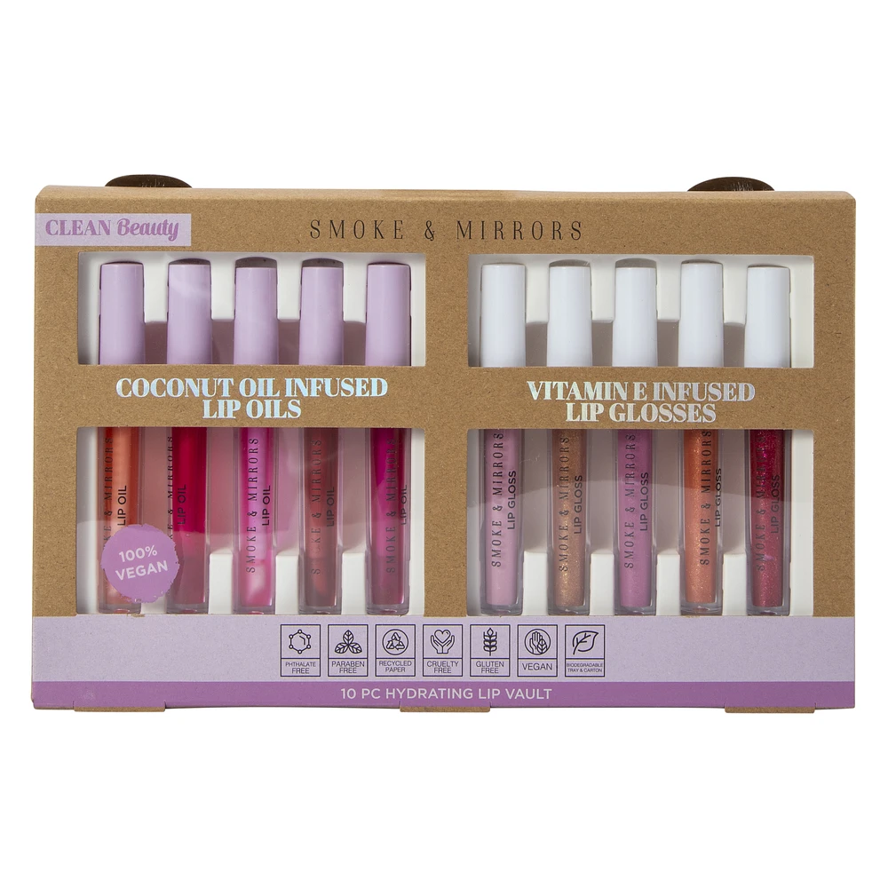 Five Below Smoke & mirrors hydrating lip gloss 10-piece at Hamilton ...