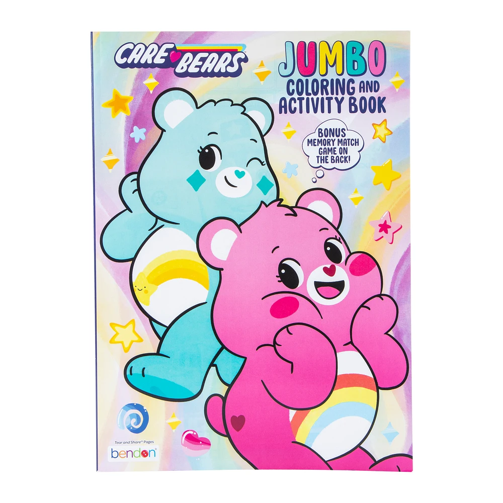 Five Below Care bears™ jumbo coloring & activity book | Hamilton Place