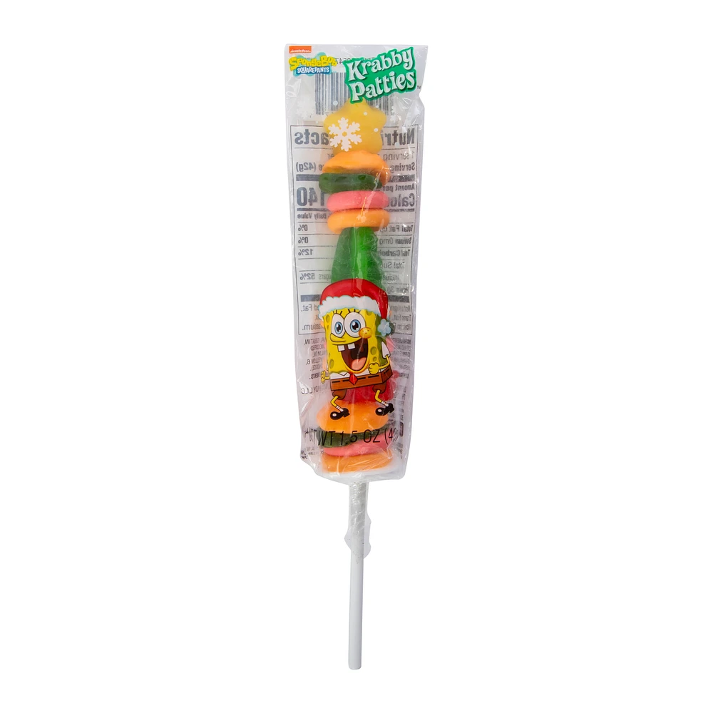 Five Below Spongebob Squarepants™ Christmas Gummy Krabby Patties Kabob ...