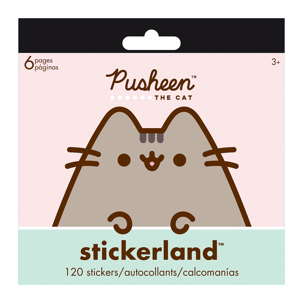 Five Below Pusheen The Cat™ Stickerland™ Book with 120 Stickers at ...