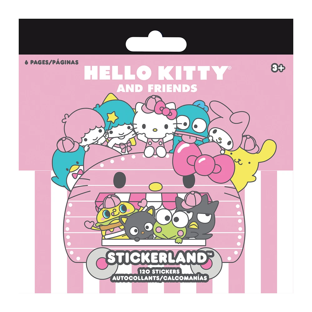 Five Below Hello Kitty And Friends® Stickerland™ Book with 120 Stickers ...