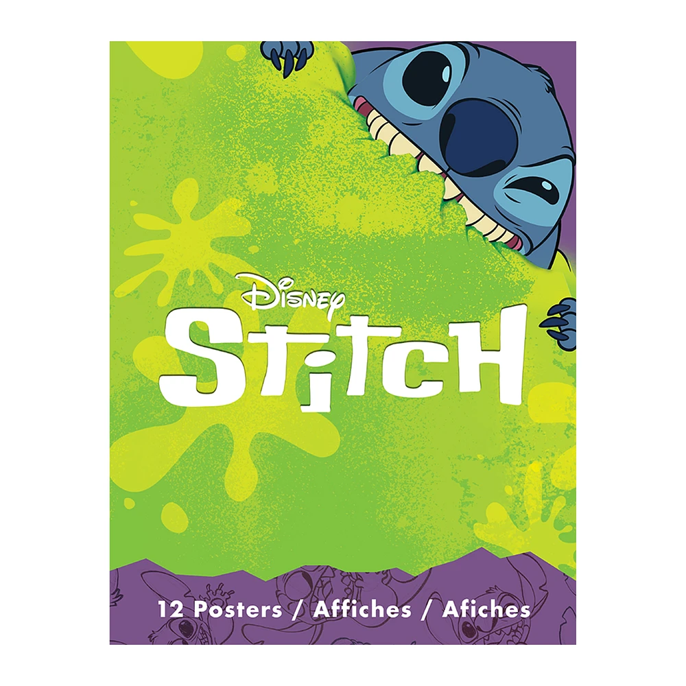 Five Below Lilo And Stitch Poster Book 12-Count | Hamilton Place