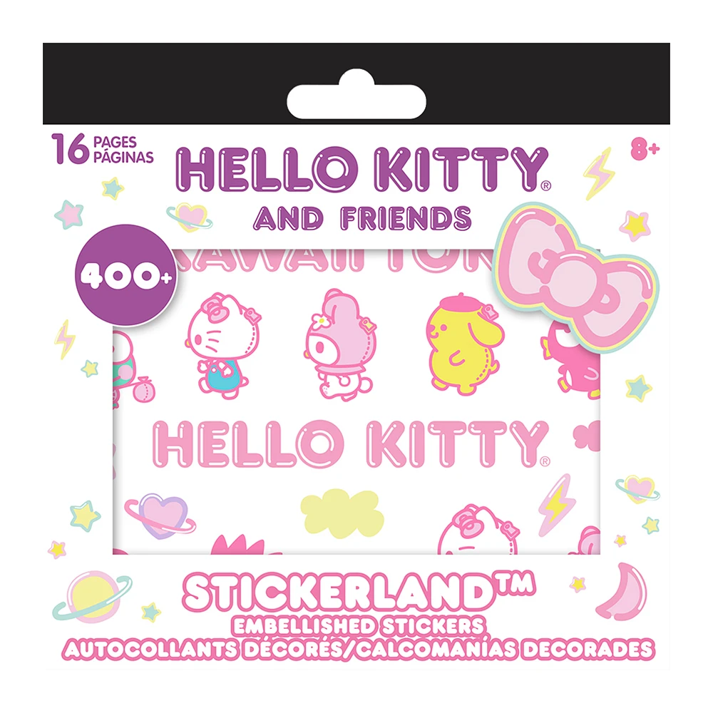 Five Below Hello Kitty And Friends® Stickerland™ Book With Over 400 ...