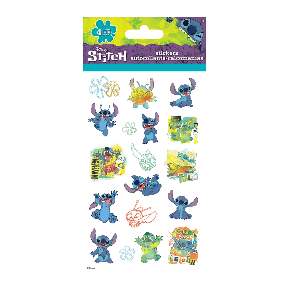 Five Below Disney Stitch Stickers 4 Sheets | Hamilton Place