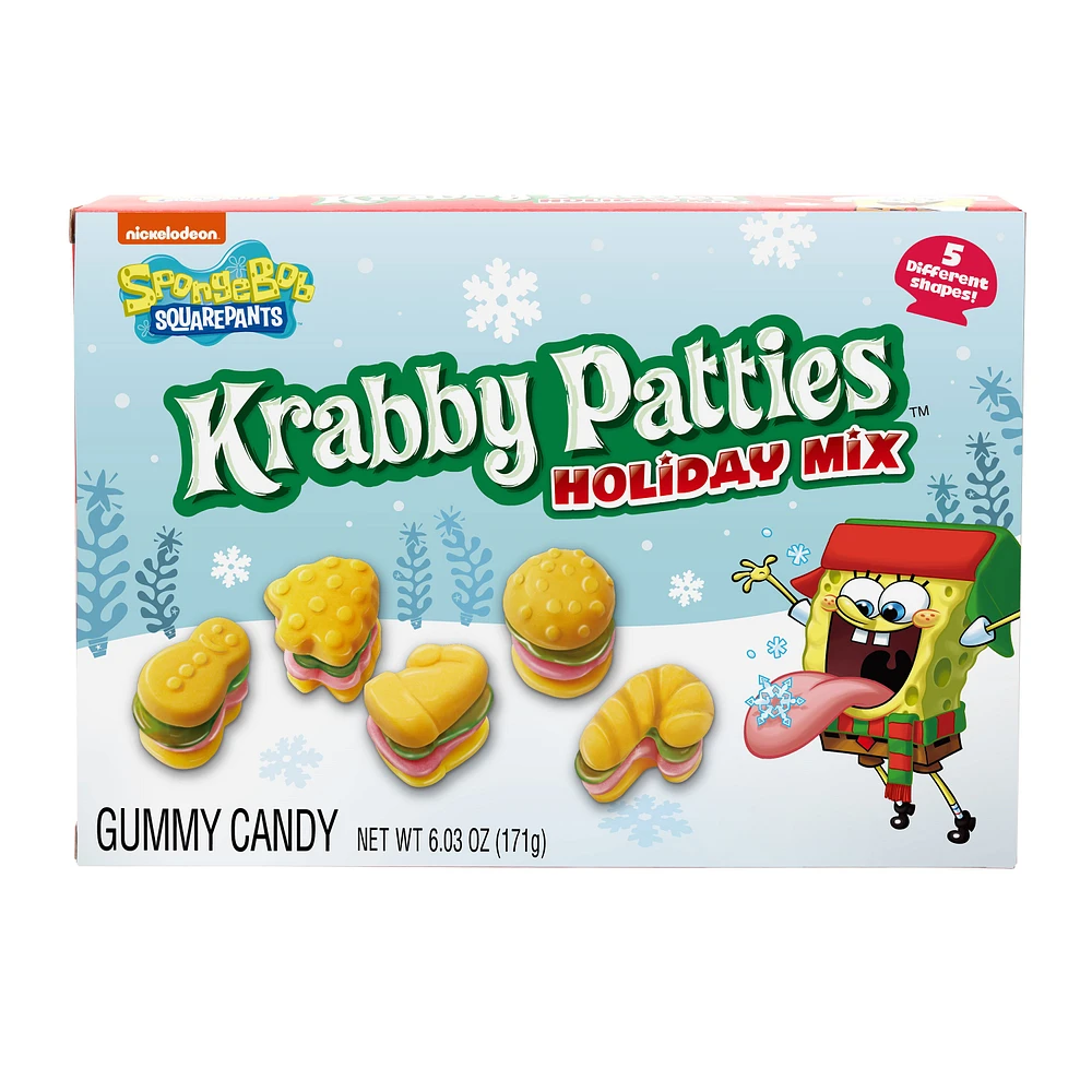Five Below Krabby patties™ holiday mix gummy candy 7.62oz | Hamilton Place
