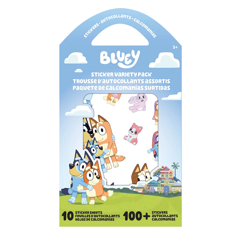 Five Below Bluey™ Sticker Variety Pack With Over 100 Stickers at ...