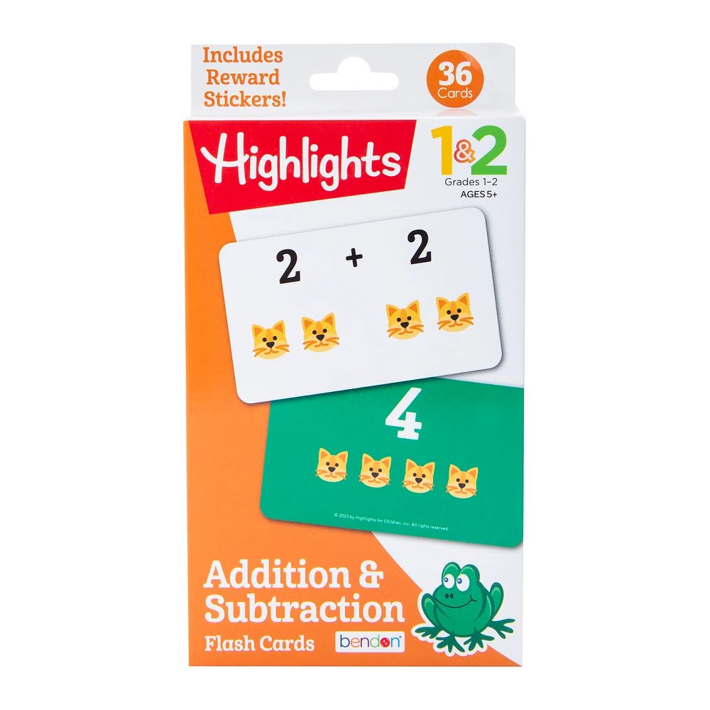 Five Below Highlights® pre-k & kindergarten flash cards 36-count ...