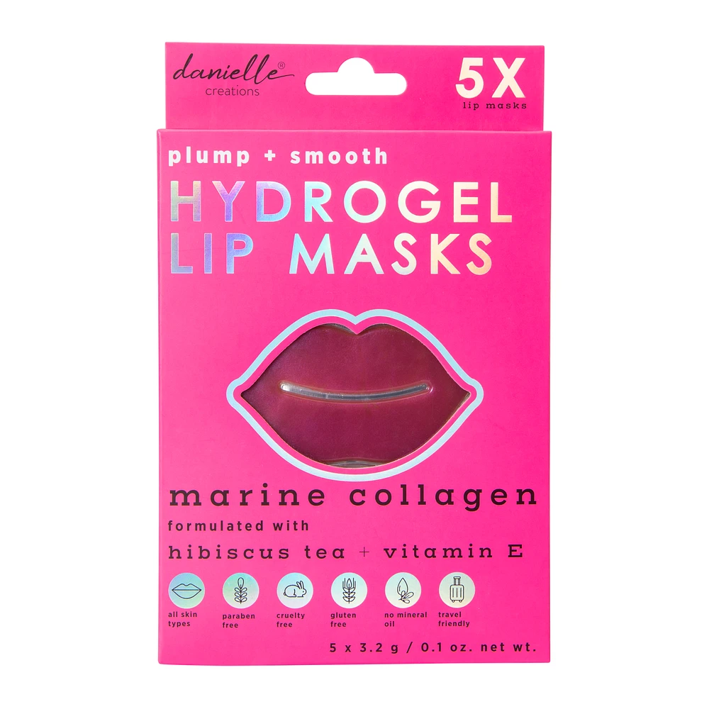 Five Below Marine Collagen Lip Masks 5-Piece Set | Hamilton Place