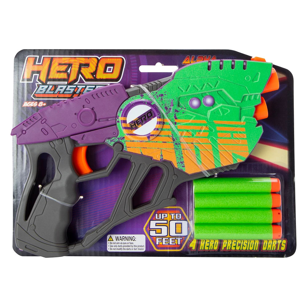 Five Below Hero Dart Gun & 4 Darts | Hamilton Place