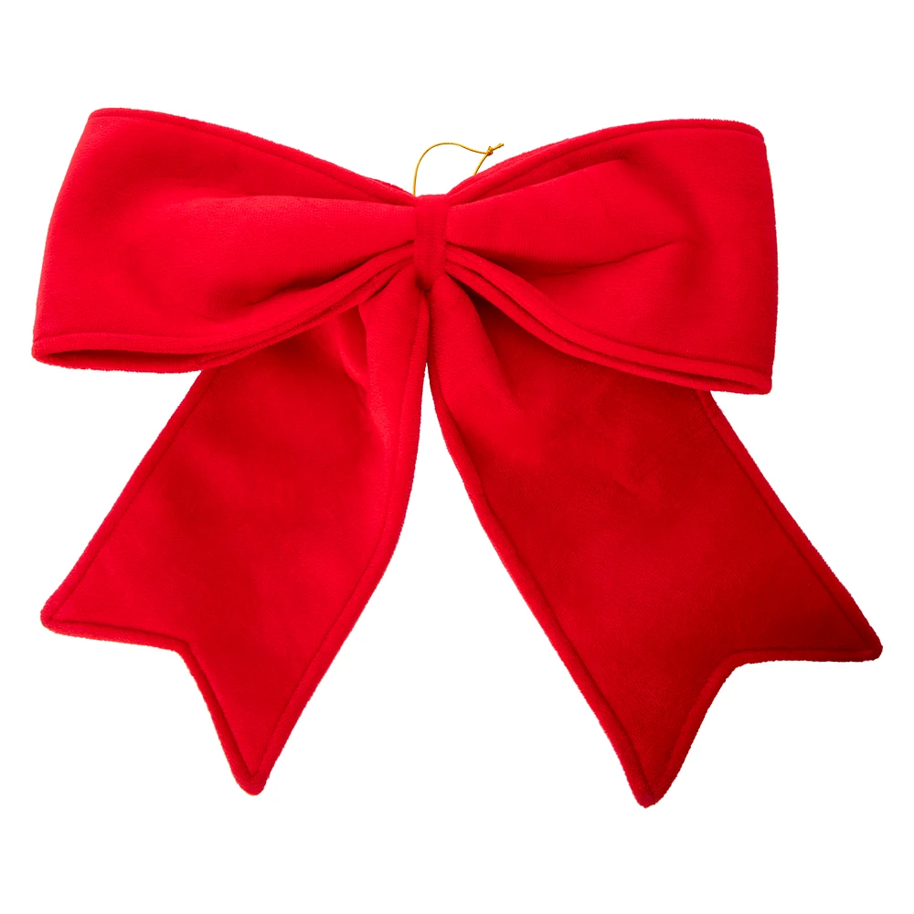 Five Below Big red christmas bow 24in x 7in | Hamilton Place