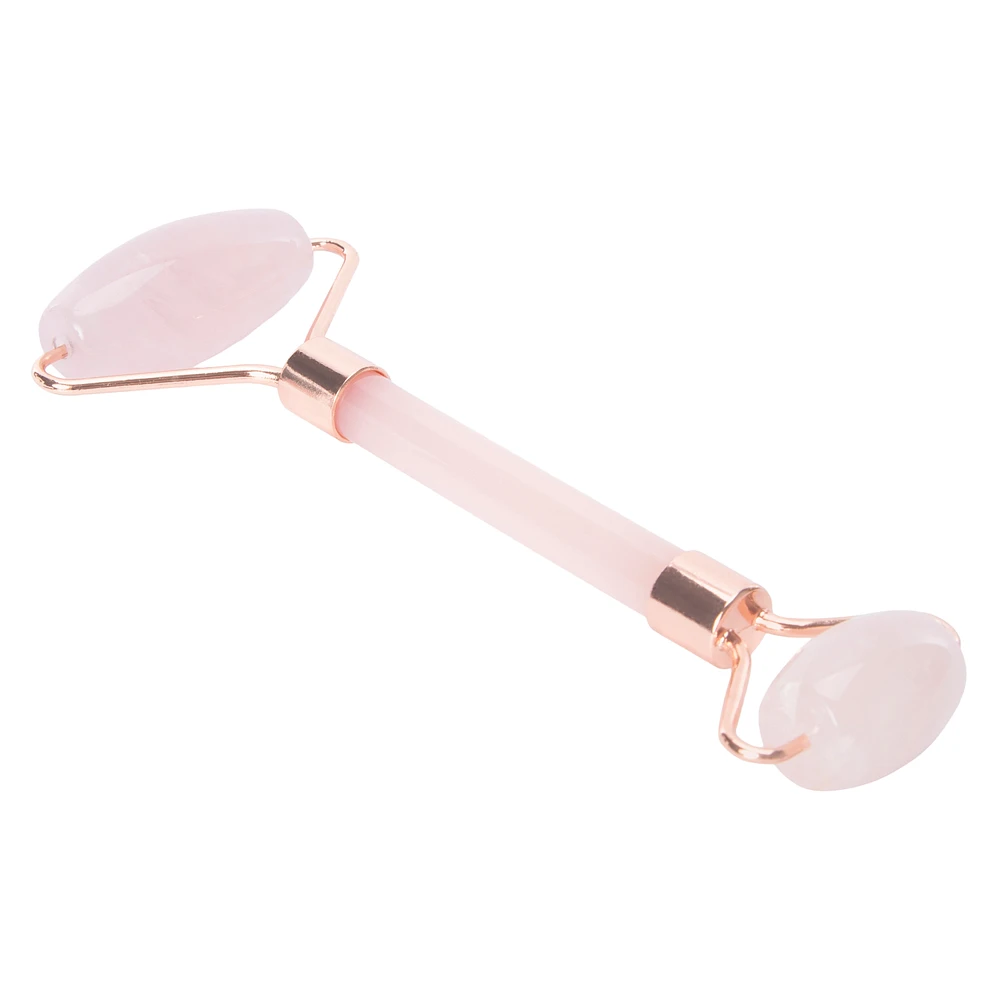 Five Below Rose Quartz Facial Massage Roller | Hamilton Place