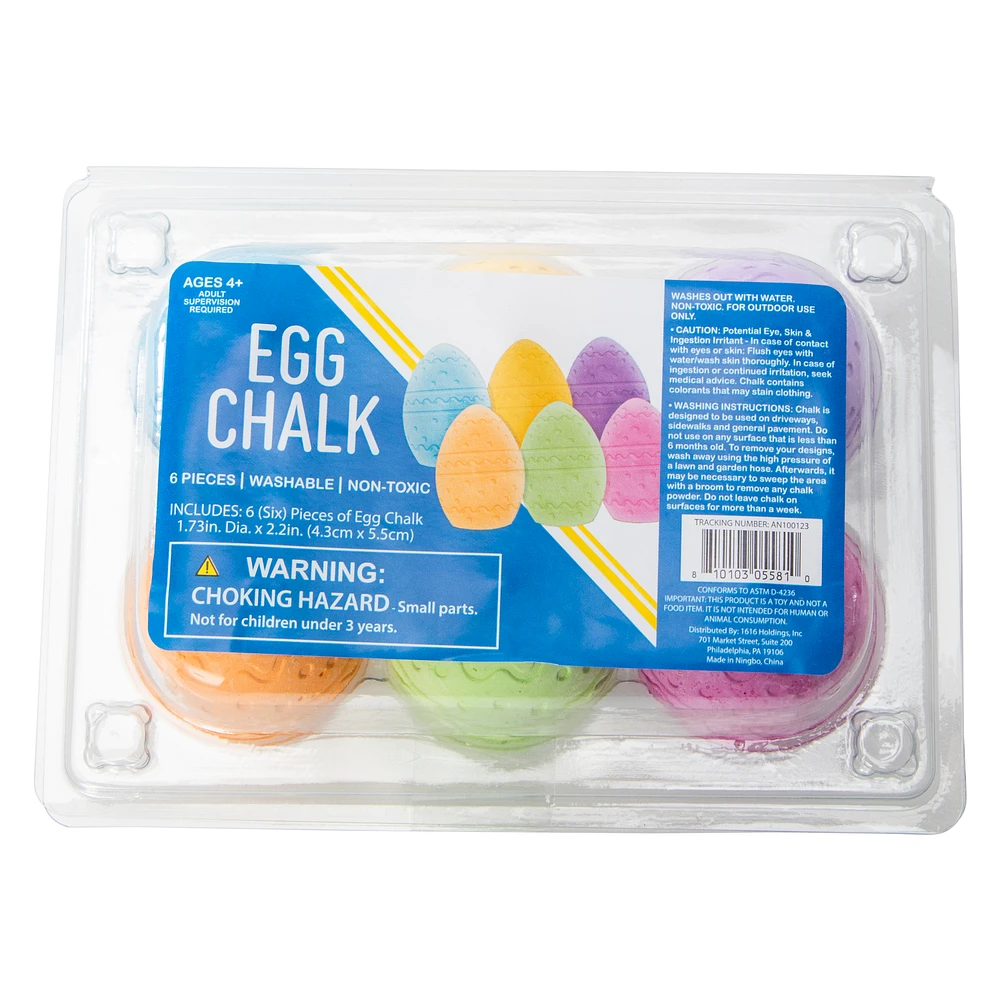 Five Below Egg Chalk 6-Count | Hamilton Place