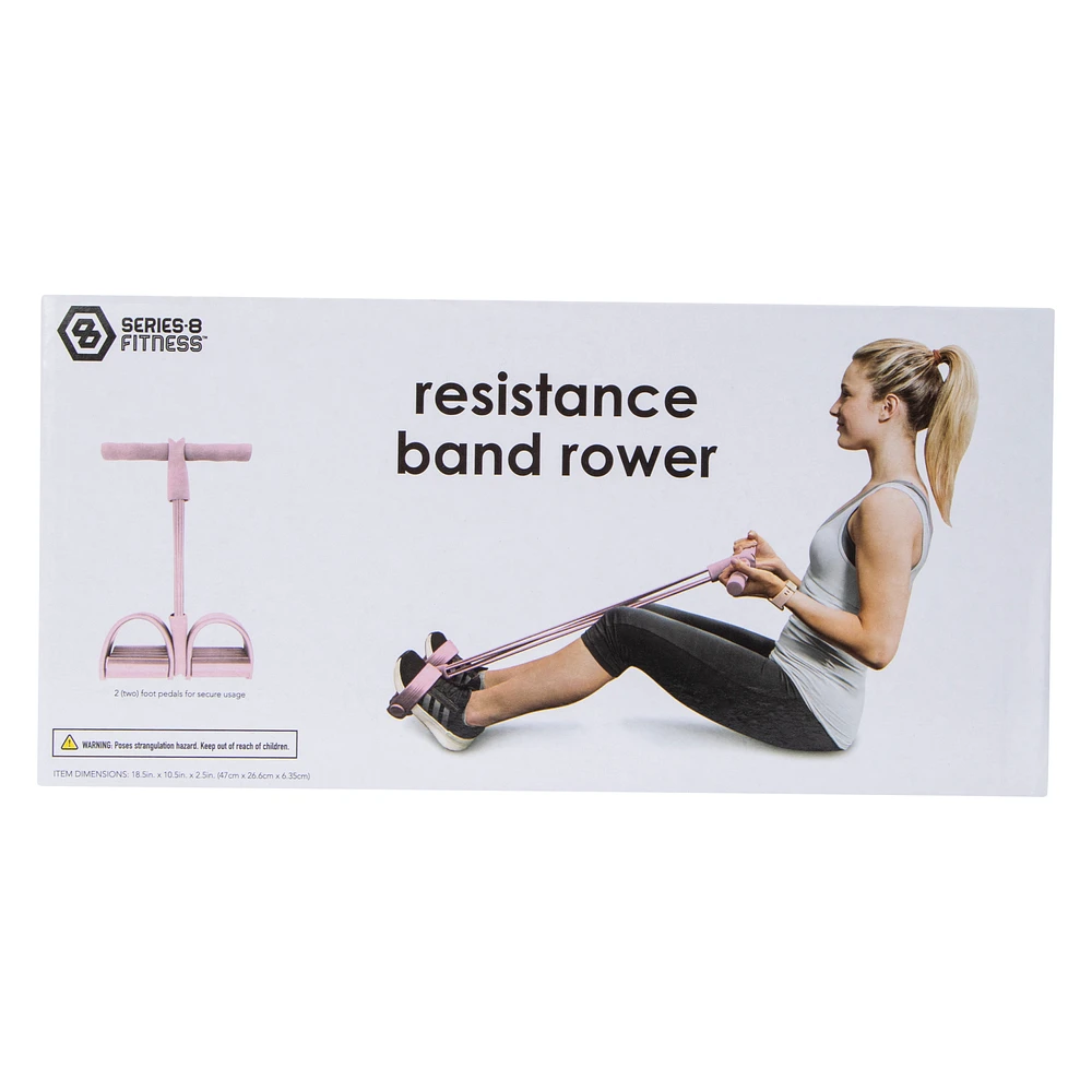 Five Below Series-8 Fitness™ Resistance Band Rower | Hamilton Place