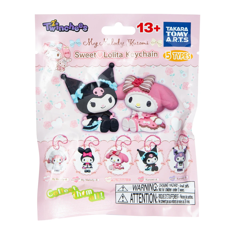 Five Below My Melody & Kuromi Sweet Lolita Keychain Blind Bag at ...