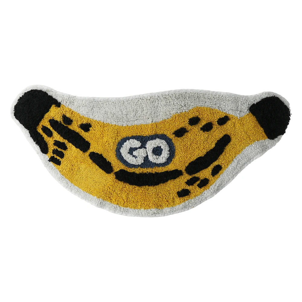 Five Below Banana Shaped Rug 17in x 39in | Hamilton Place