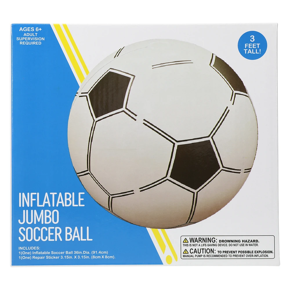 Five Below Inflatable Jumbo Soccer Ball 3ft | Hamilton Place
